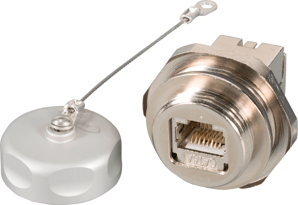 TTL 1310-1 - Patchkabelverbinder 2 x RJ45 Buchse, Cat.6A, Hutschiene ...