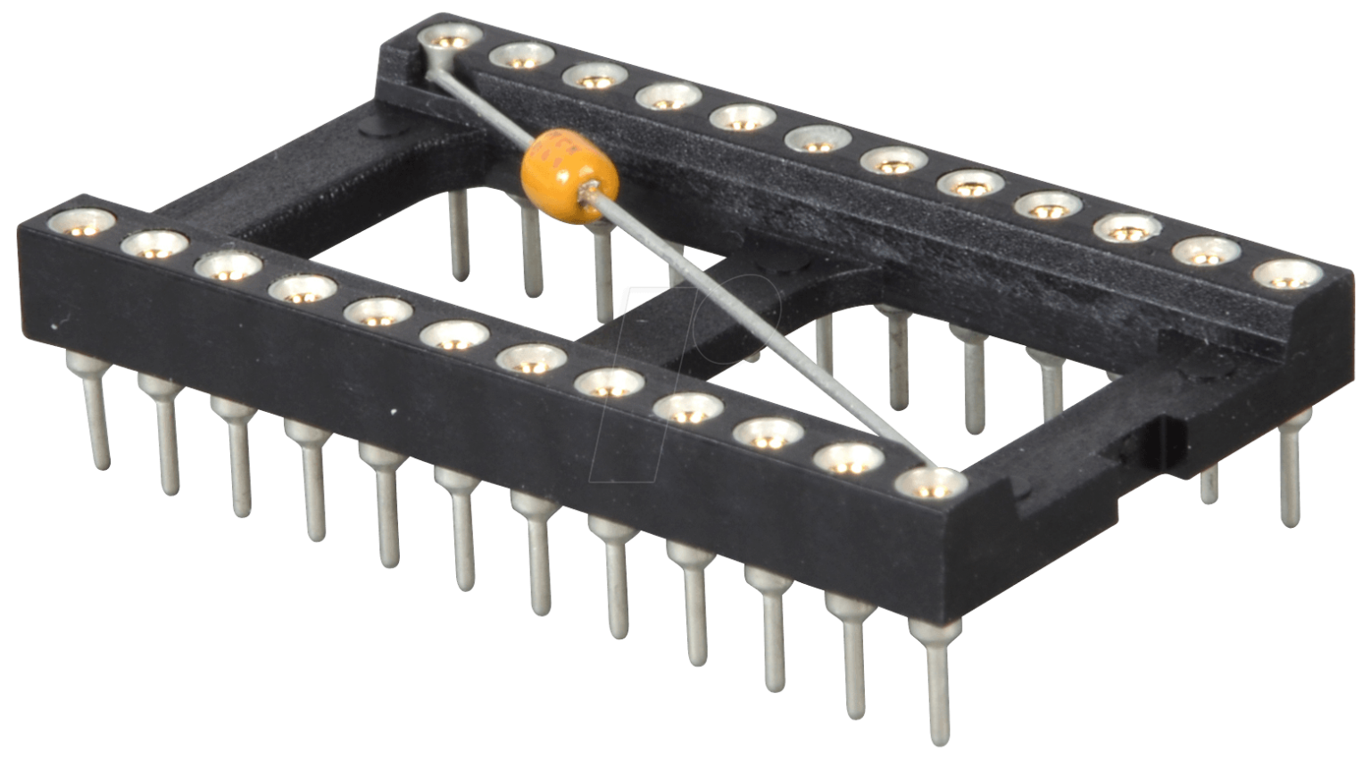 GS-KO 24P - IC-Sockel, 24-polig, mit Abblockkondensator hier online ...