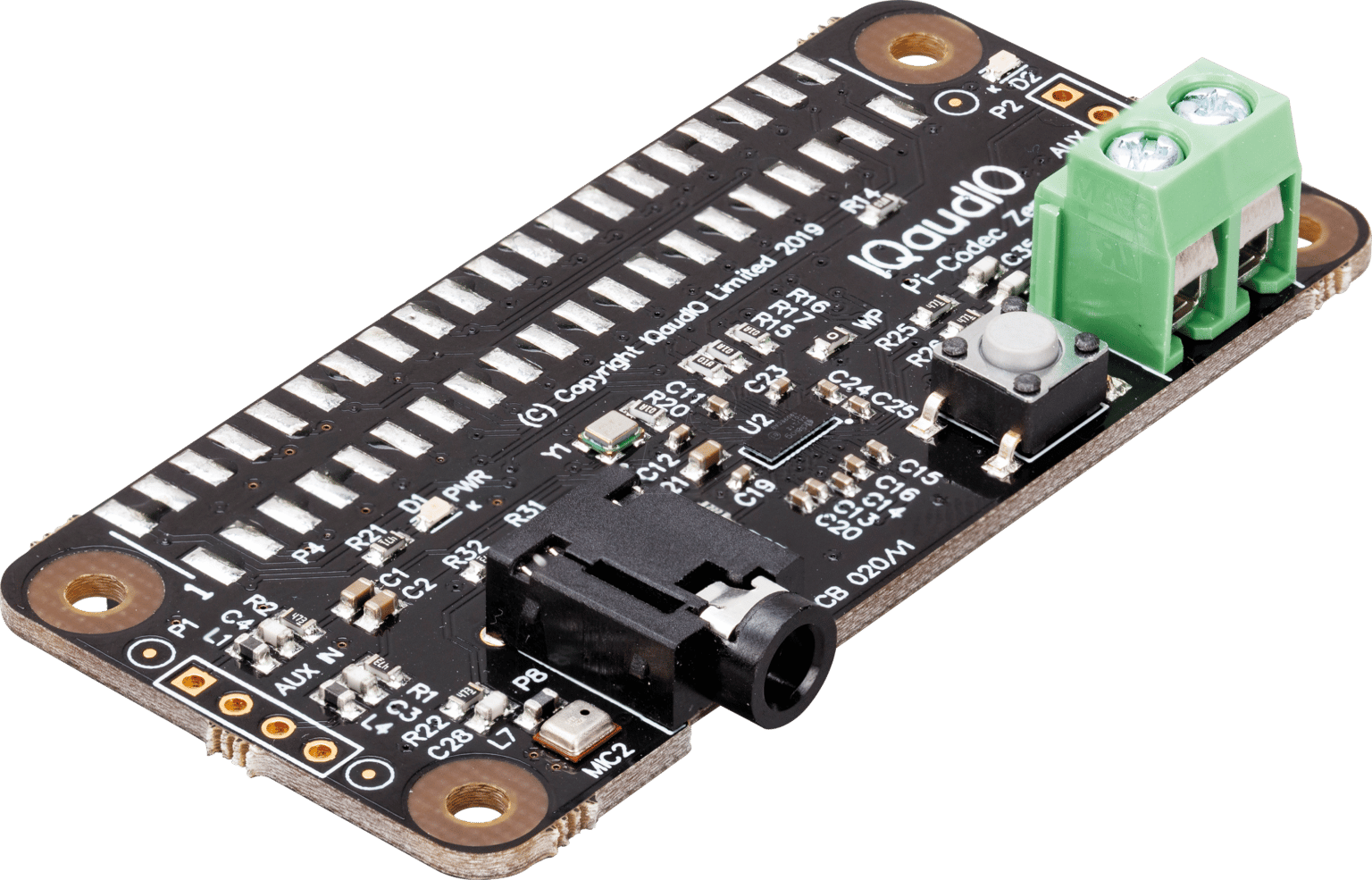 RPI IQ CODECZERO - Raspberry Pi Shield - IQaudio Codec Zero jetzt ...