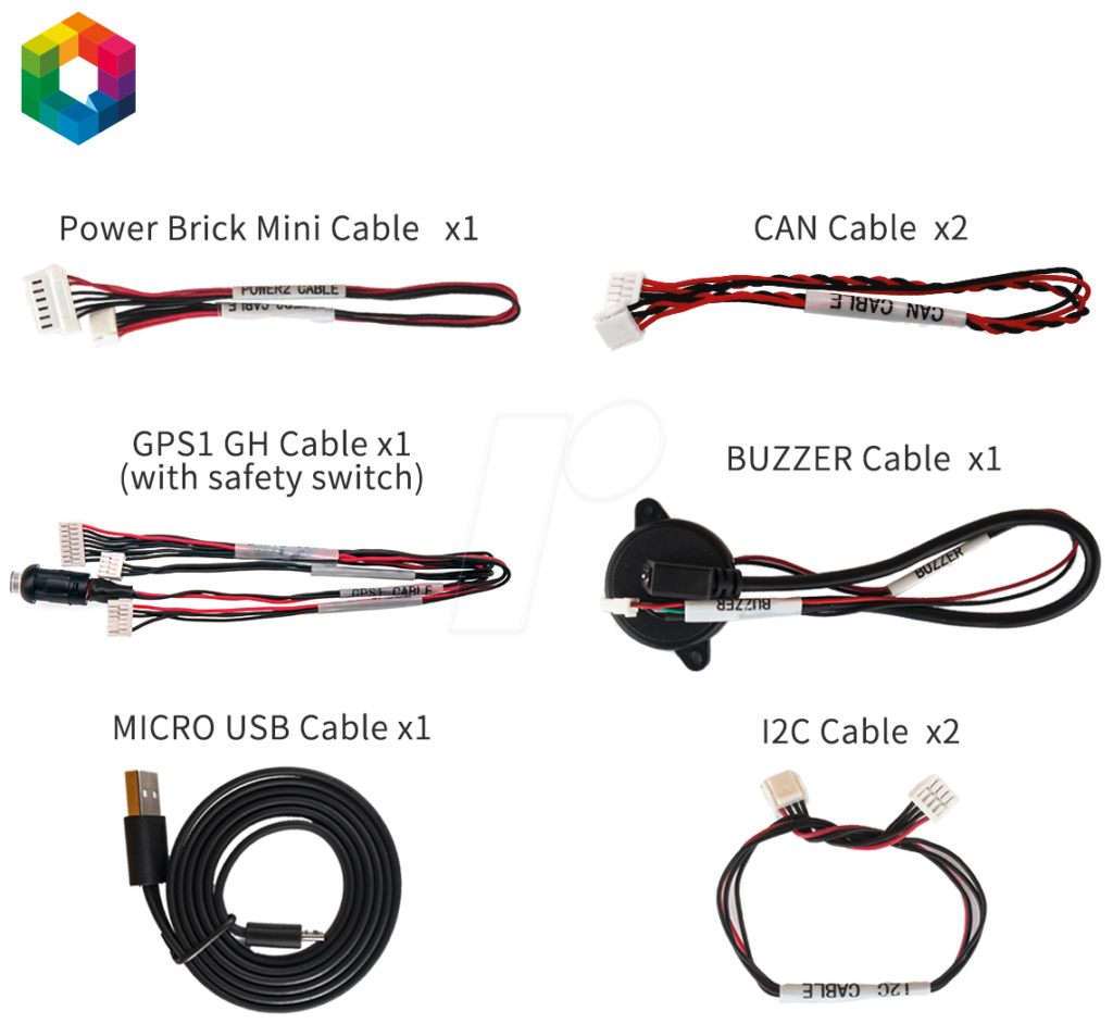PH CABLE SET V2 - Cube / Pixhawk Kabelset hier online kaufen bei lan.de