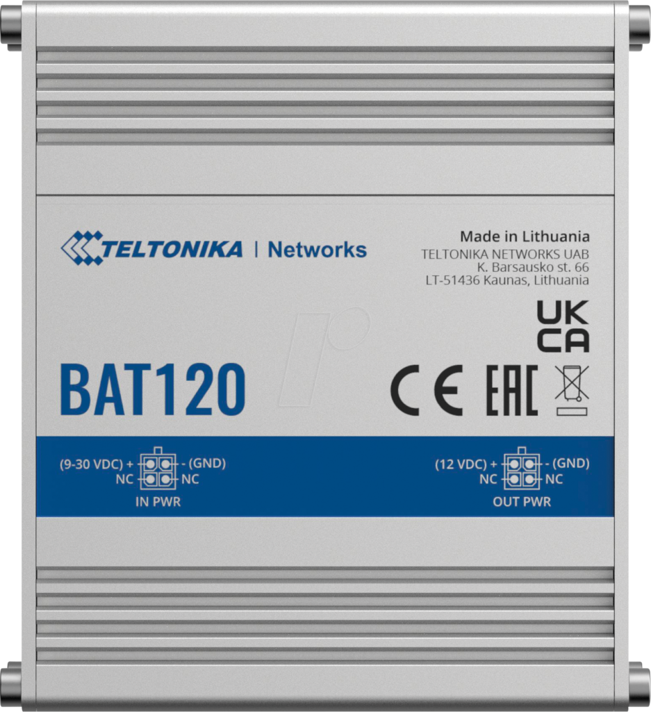 TELTONIKA BAT120 - USV 22 W / 1,8 A, 4 Pin DC Stecker online kaufen bei ...